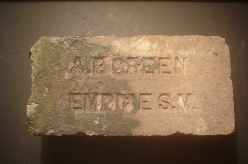 1 ANTIQUE FIRE BRICK A. P. GREEN - EMPIRE SM | eBay