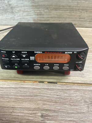 UNIDEN BEARCAT BC355N 800MHz Mobile Base Scanner 300 Channel Police ...