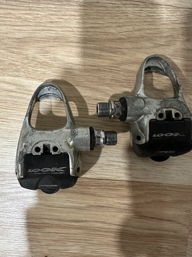 LOOK PP 396 Clipless Road Pedals Silver 9/16 | eBay