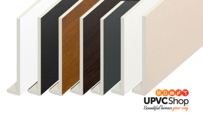 Fascia Capping Board 5m uPVC - 9mm Thick Plastic Window Cill Cover All ...