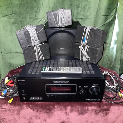 Sony Multi Channel AV Receiver STR-K900 HDMI 5.1 6-Speaker Surround ...