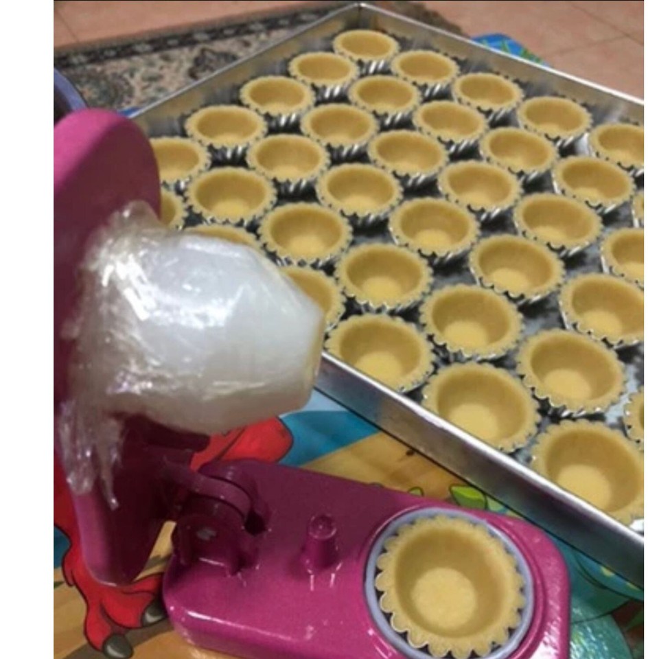 Tart Presser Shell 4.5cm / 5cm Solid Aluminum Mini Hand Presse Egg Tart ...