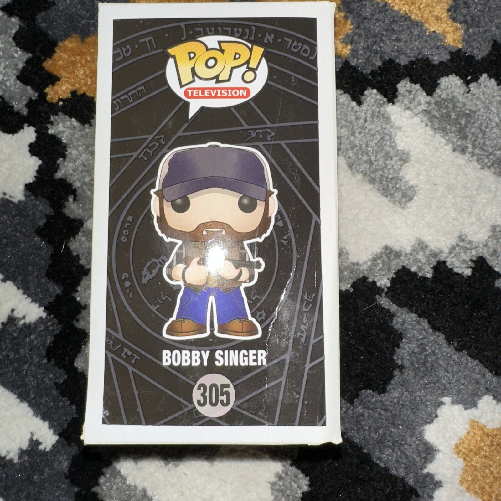 Pop TV Supernatural Bobby Singer Funko Pop Vinyl Slightly Damaged Box ...