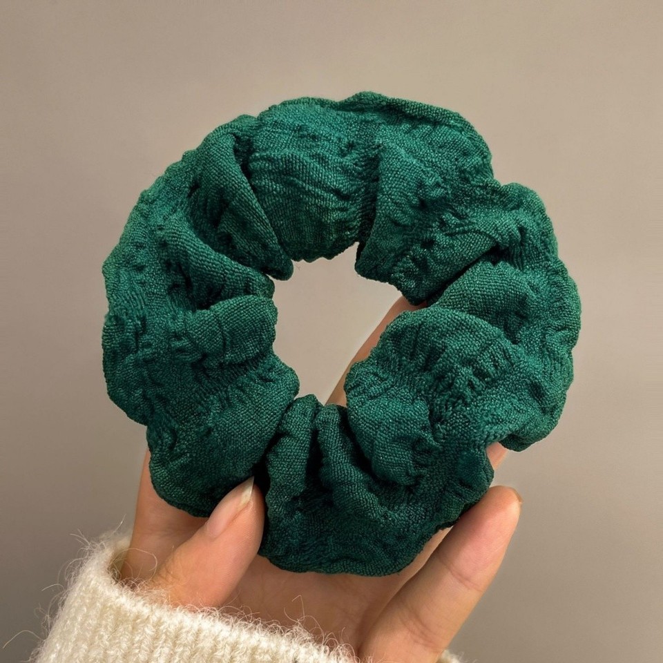 Stylish Puff Hair Ties with Soft Texture for Retro Looks and All-Day ...