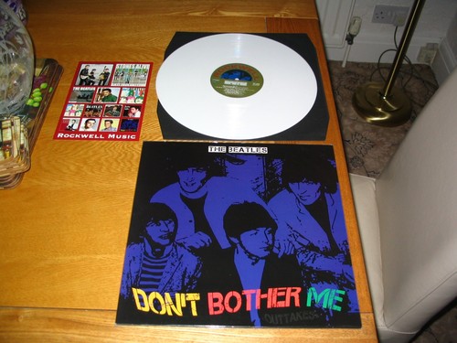 THE BEATLES " DONT BOTHER ME " E/X+ WHITE VINYL, LIMITED EDITION 68 OF ...