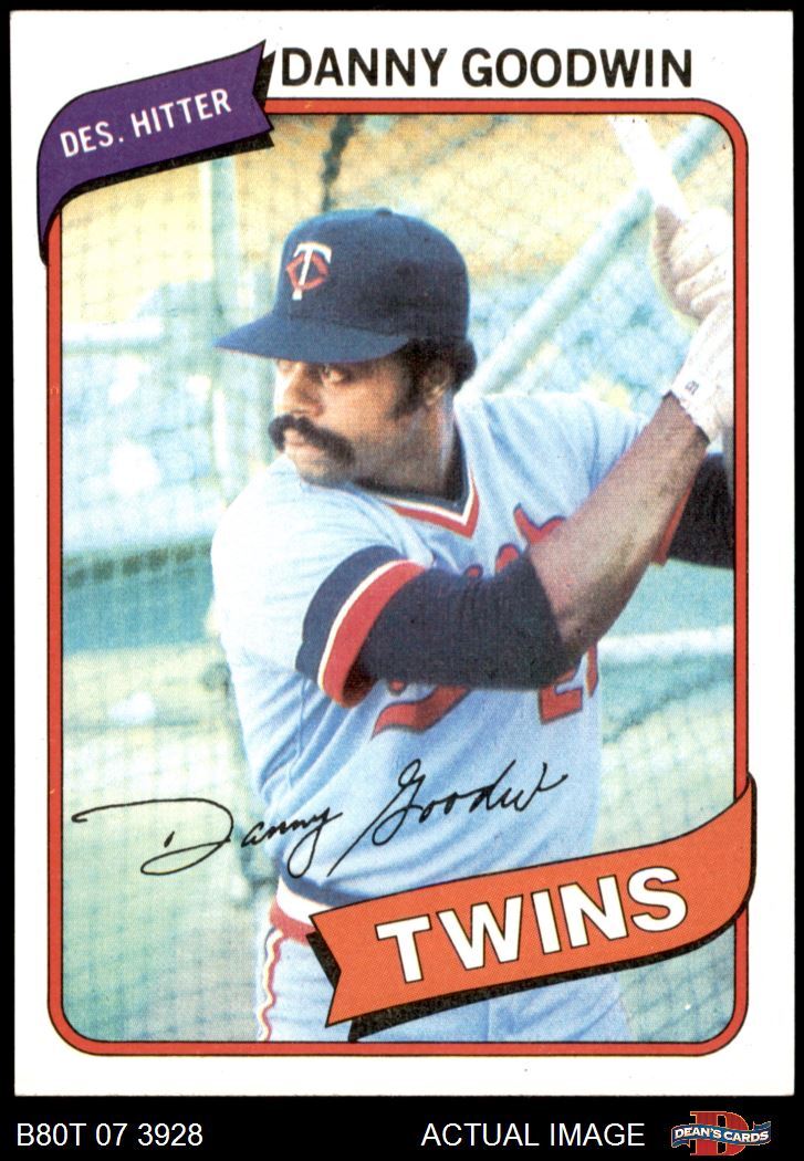 1980 Topps #362 Danny Goodwin Twins 8 - NM/MT | eBay