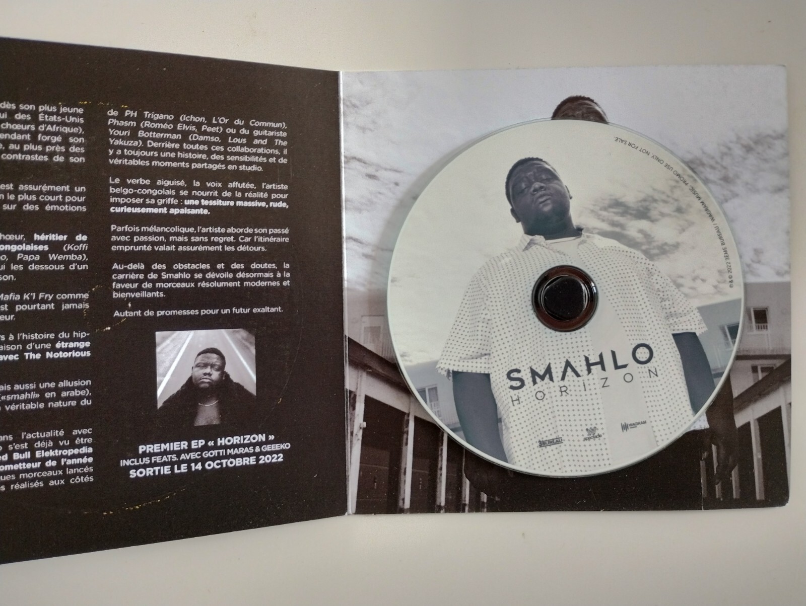SMAHLO : HORIZON (1er EP) ♦ X-RARE PLAN + CD PROMO ♦ inc. SCENARIO ...