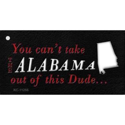 Alabama Dude Novelty Metal Key Chain KC-11255 | eBay