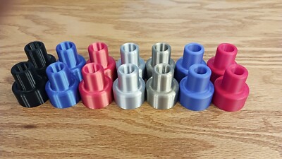 (1) Talk Box Adapter for 1/2" OD or 5/8" OD Tube to a 1 3/8"-18 ...