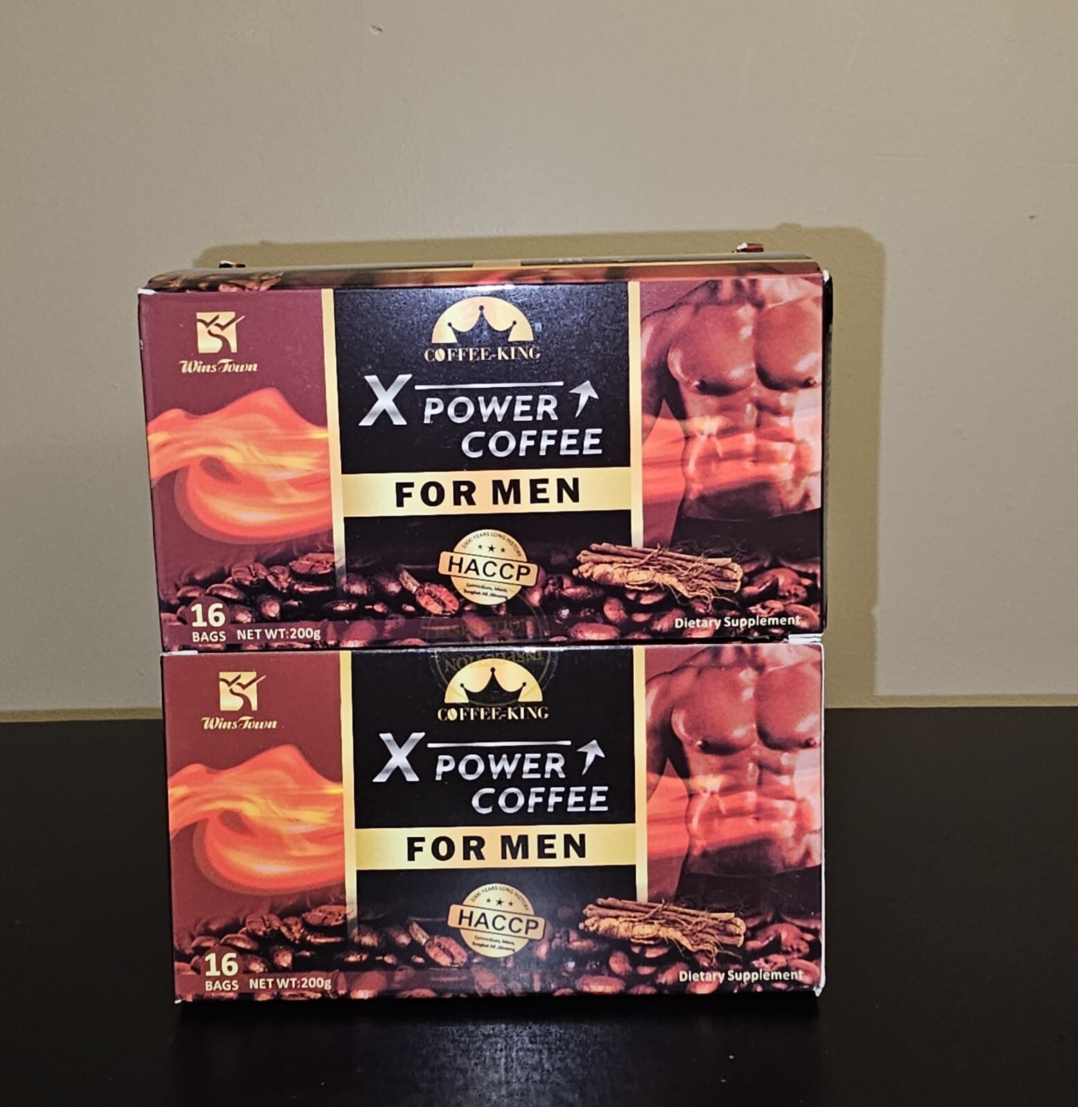 Power Coffee for Men Herbal Supplement Coffee Energy Maca More Control ...