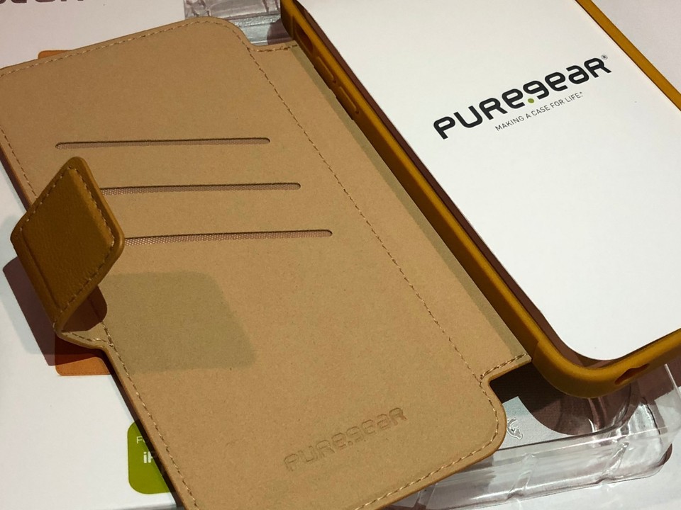 PureGear Express Folio w/ Credit Card Slots for Apple iPhone 6s+/6 Plus ...