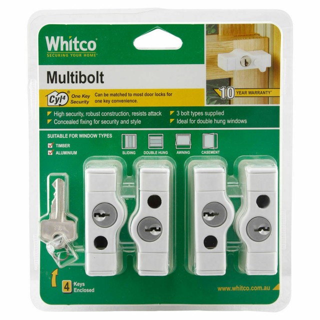 WHITCO White CYL4 Multi Bolt - 4 Pack for sale online | eBay