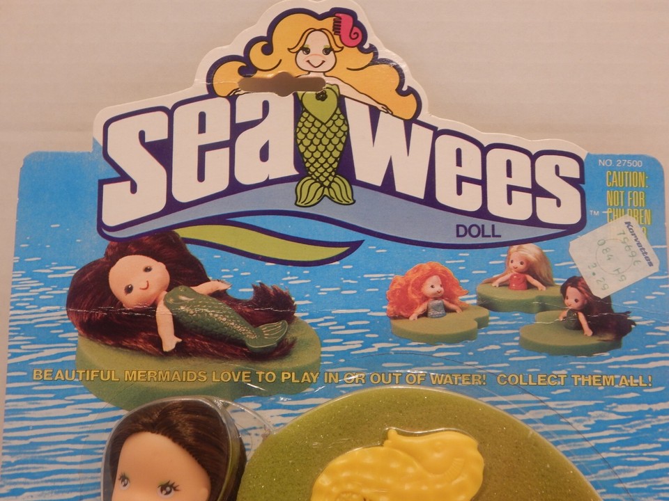 1978 Sea-Wees Shelly Mermaid Doll in Packaging Kenner 27500 | eBay
