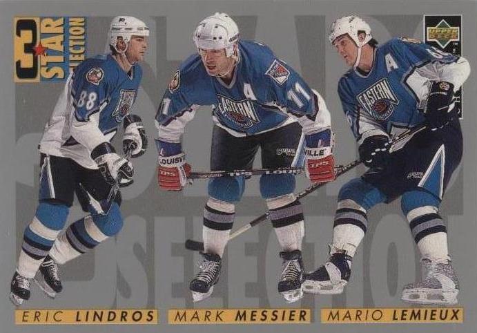 1996-97 Upper Deck Collector's Choice - 3 Star Selection Mario Lemieux ...