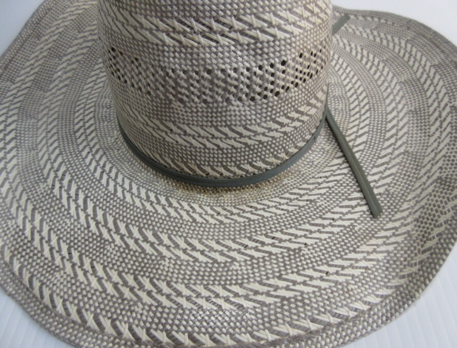The American Hat Co Tuf Cooper Para Panama Straw Long Oval Cowboy Hat ...