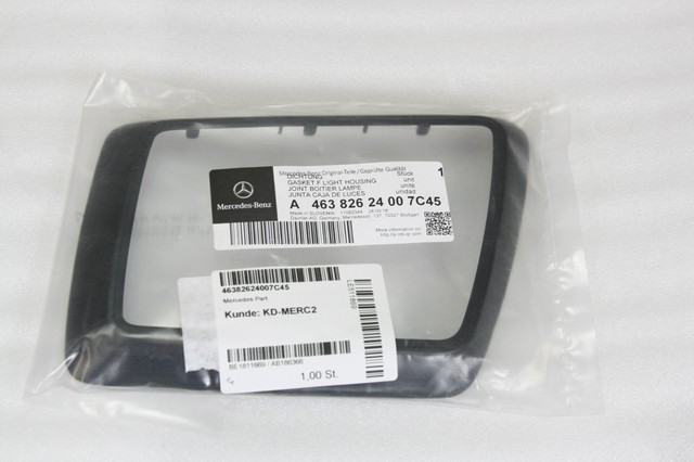 New Genuine Mercedes-Benz W463 2018+ Turn Signal Gasket Right ...
