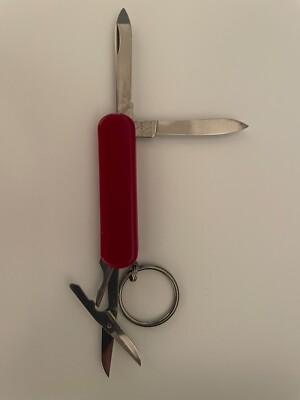 Victorinox: Original Swiss Army Pocket Keychain Knife Switzerland Used ...