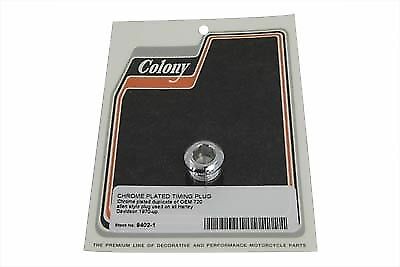 Chrome Allen Timing Plug for Harley Davidson by V-Twin | eBay