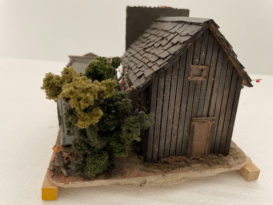 "NEW" Scratchbuilt HO Scale Diorama "Hobos Christmas" 1:87 | eBay