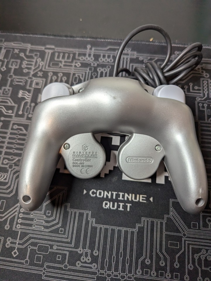 Nintendo Gamecube Controller - Platinum Silver OEM | TIGHT JOYSTICKS ...