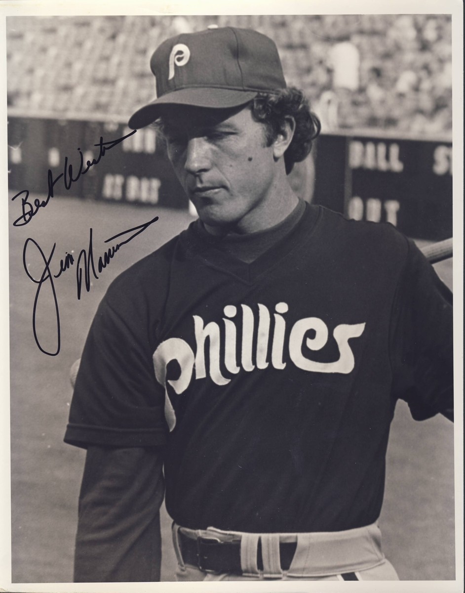 Jim Morrison Phillies Autographed/Signed 8x10 Photo 123267 | eBay