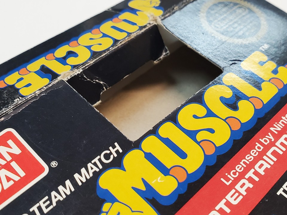 M.U.S.C.L.E. Muscle Tag Team NES Box Only *(No Game, No Manual)*damage ...