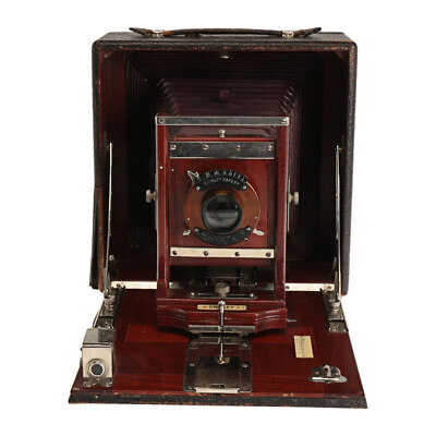 Conley 5x7 Film Large Format View Camera with Red Bellows and 4 Plate ...