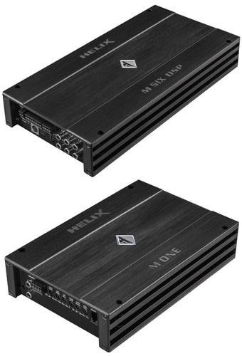 HELIX M SIX DSP 6x130w 10-Ch DSP + M ONE 720w @ 1-Ohm Monoblock Sub Amp ...