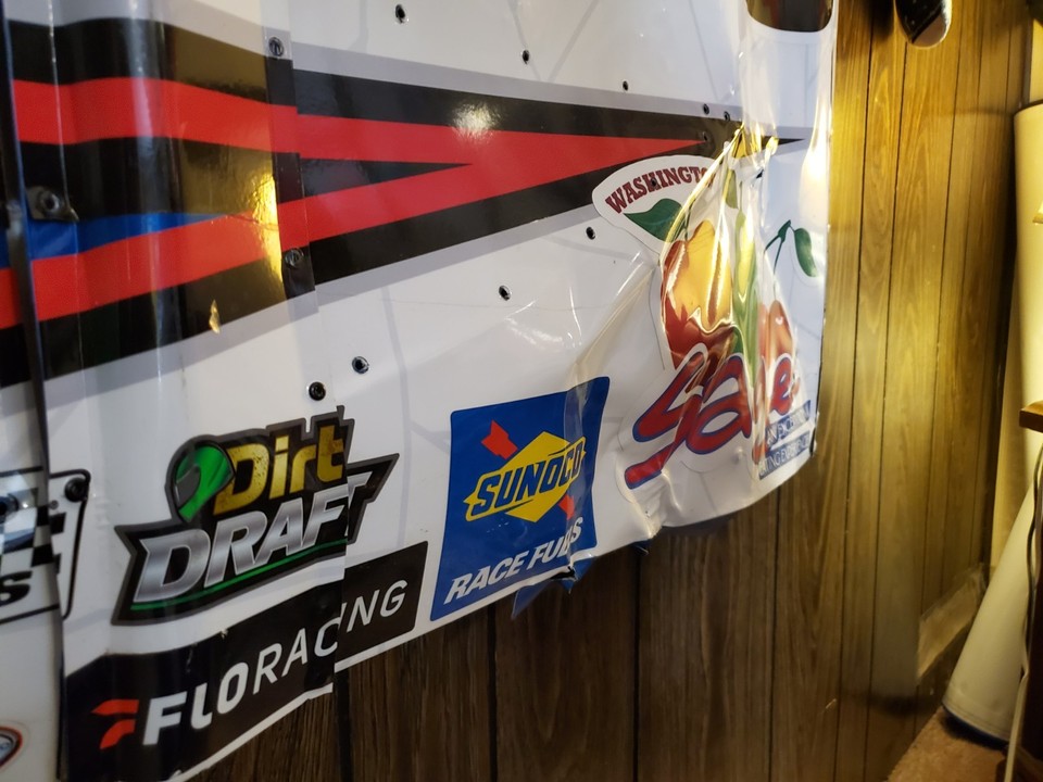 Sprint Car Wing Panel Left Side 2024 Zeb Wise Rudeen Racing 26 | eBay