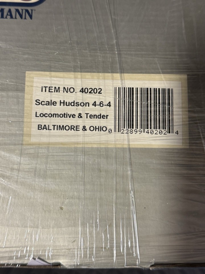 Williams 40202 O Gauge B&O 4-6-4 Semi-Scale Hudson Steam Locomotive ...