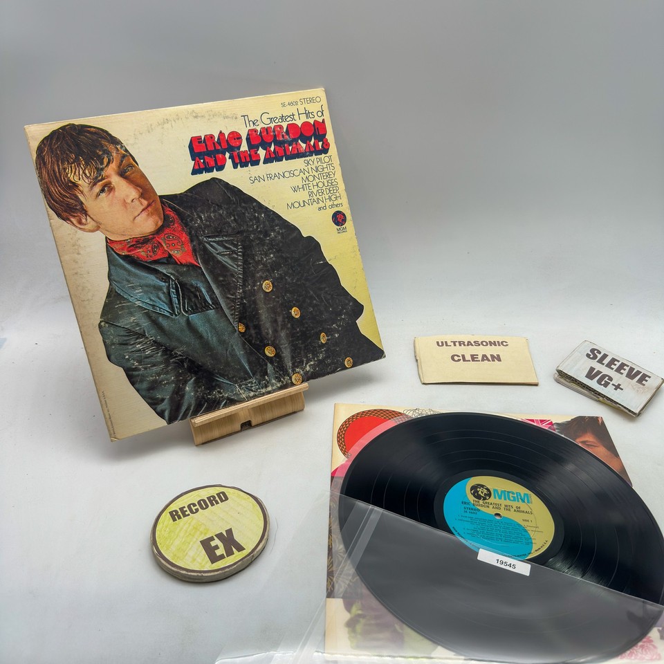 Eric Burdon & The Animals- The Greatest Hits Of Eric Burd... EX/VG+ ...