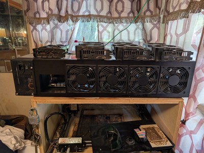 8 gpu crypto mining rig with 4 gpu | eBay