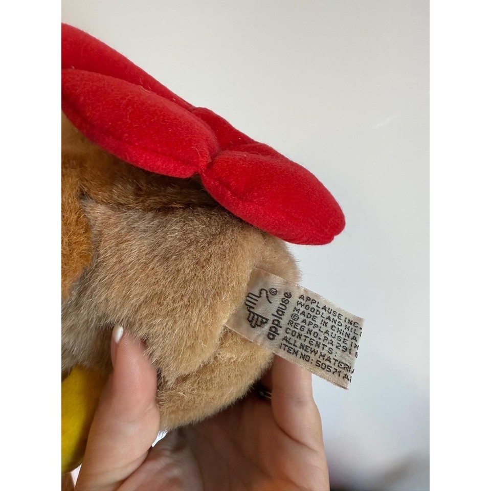 VINTAGE APPLAUSE INC Thanksgiving Turkey Plush Toy Stuffed Animal | eBay