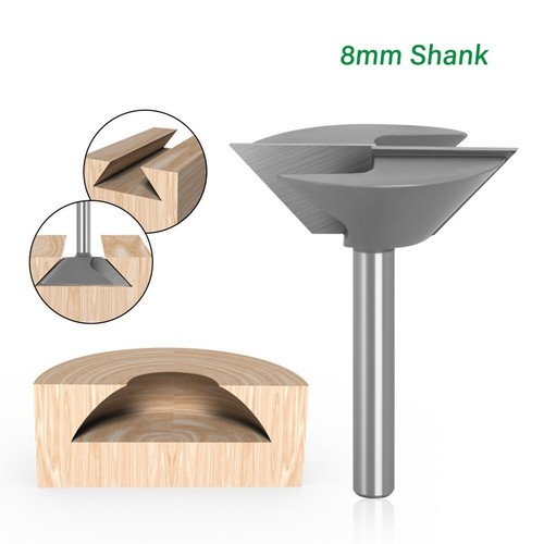 High Hook & Shear Angle Dovetail Joint Bottom Router Bit for Smooth ...