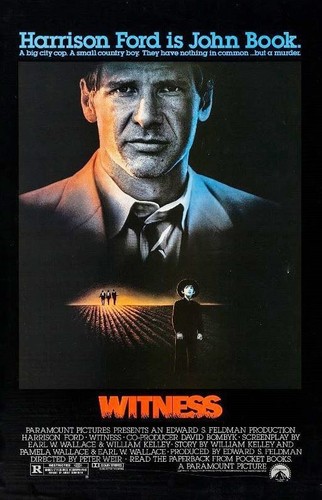 Witness Movie Poster 1985 Harrison Ford Kelly McGillis Rolled ...