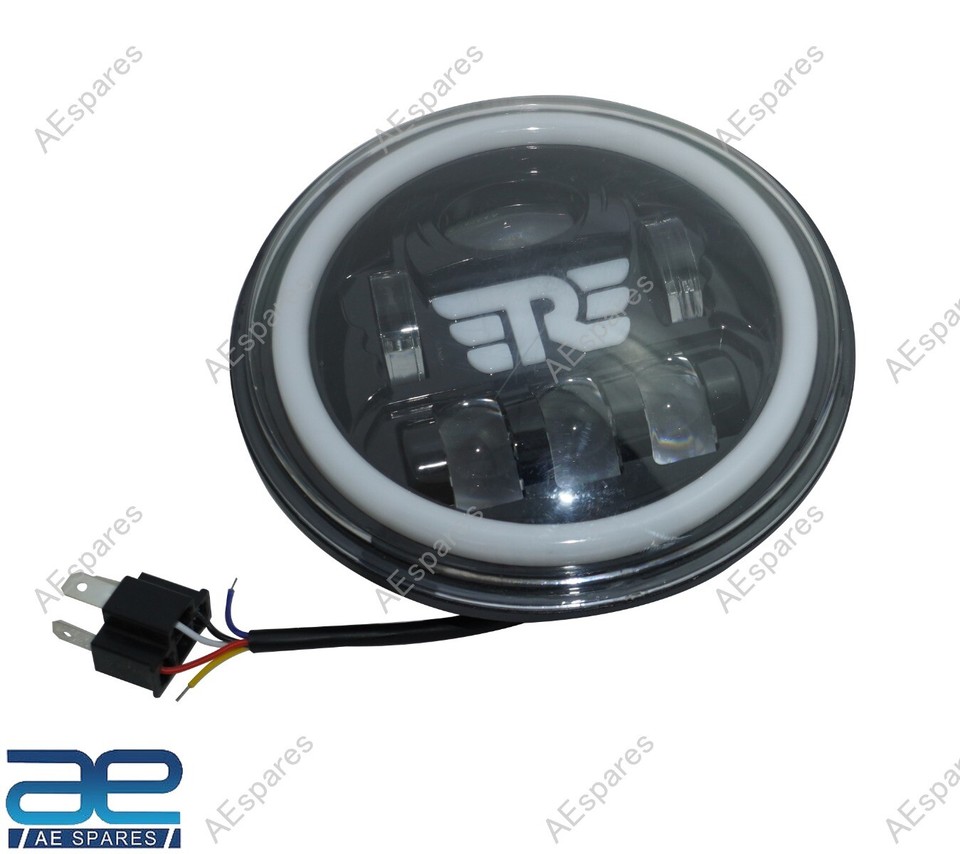 7'' LED Headlight For Royal Enfield Interceptor Continental GT650 ...
