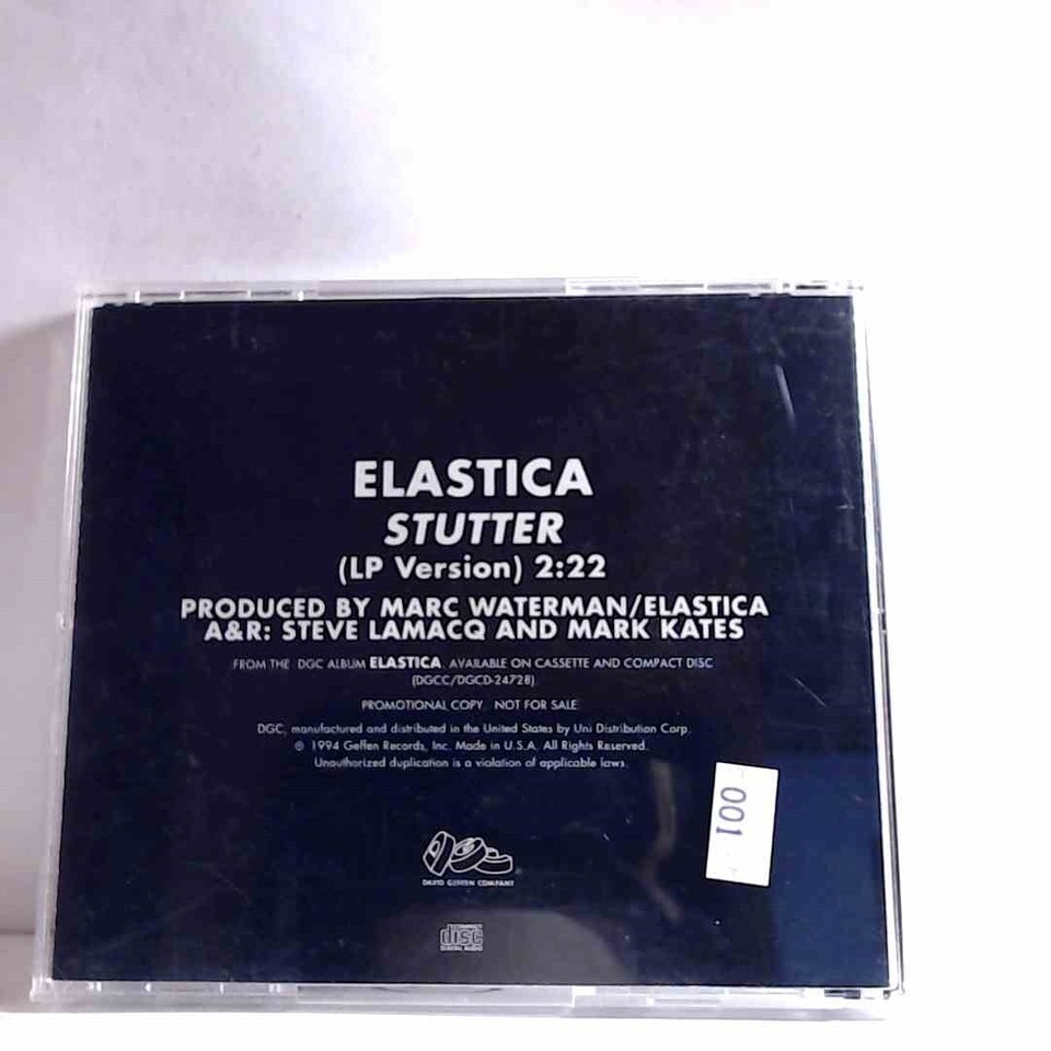 Elastica – Stutter (CD, Promo, US, 1994, DGC) AP710 | eBay