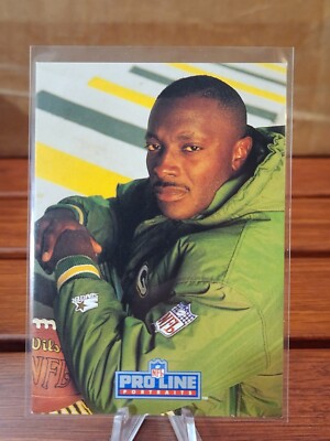 1992 NFL Pro Line Portraits Football Sterling Sharpe - Green Bay ...