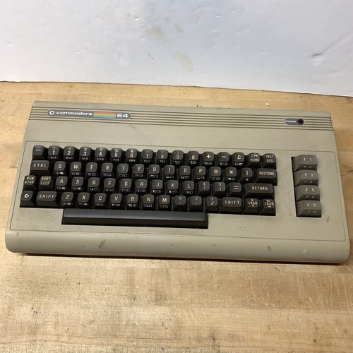 Commodore 64 keyboard Computer Untested 80s READ | eBay