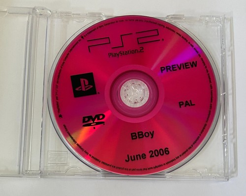 B-Boy Preview Version - Sony PlayStation 2 PS2 2006 - Pre-release code ...