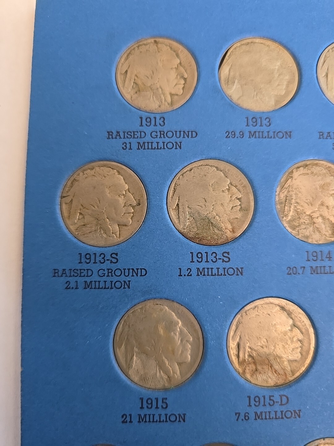 1913-1938 Complete Buffalo Nickel Set- 64 Coins, Rare Set | eBay