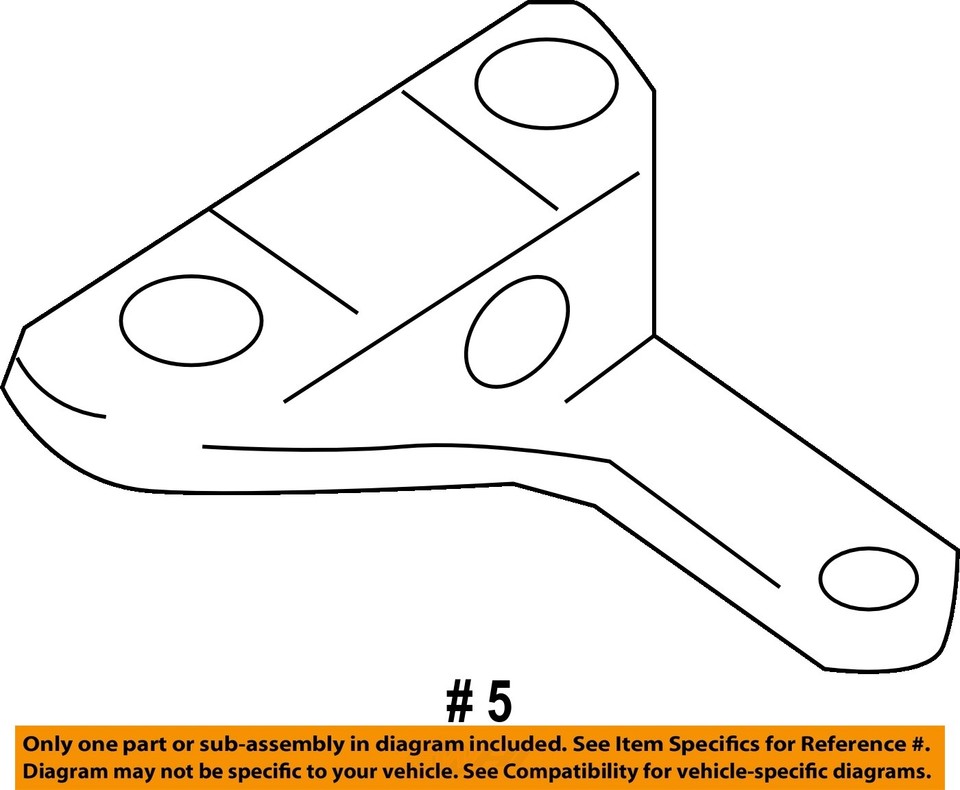 FORD OEM 06-11 Fusion-Upper Reinf Reinf Plate 3M8Z3B154L | eBay