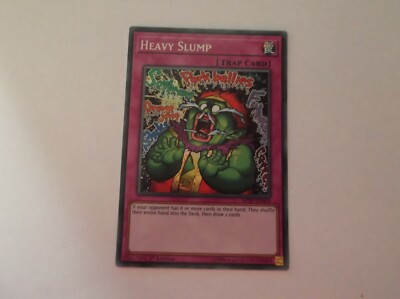 Yu-Gi-Oh! "HEAVY SLUMP" #Trap 1st Edition Trading Card | eBay