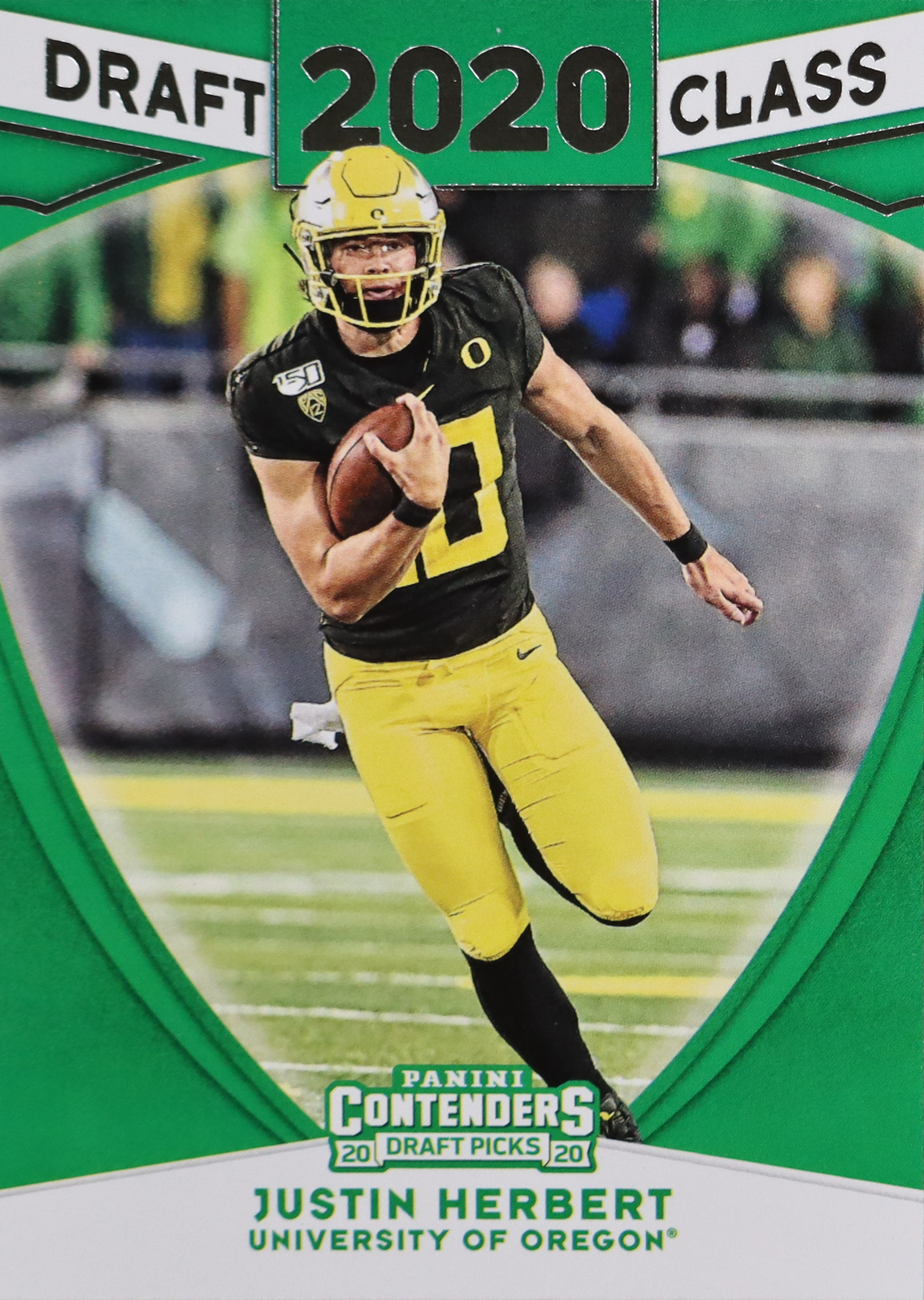 2020 Panini Contenders Draft Picks Football Draft Class #4: Justin ...