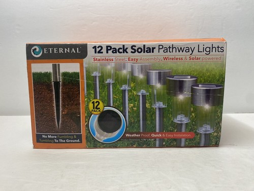 Eternal 12 Pack Solar Pathway Lights | eBay