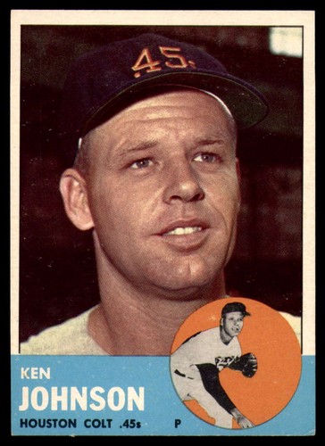 1963 Topps #352 Ken Johnson EX/NM ID:113266 | eBay