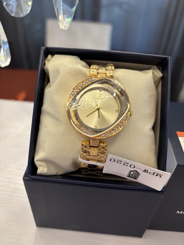 Montres Prestige MPW-0220 Gold-Tone Women’s Quartz Watch – Elegant & Timeless | eBay UK