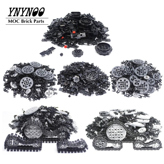 372pcs Treads Track Link Wheels Mindstorm EV3 Tractor Tank Set For LEGO ...