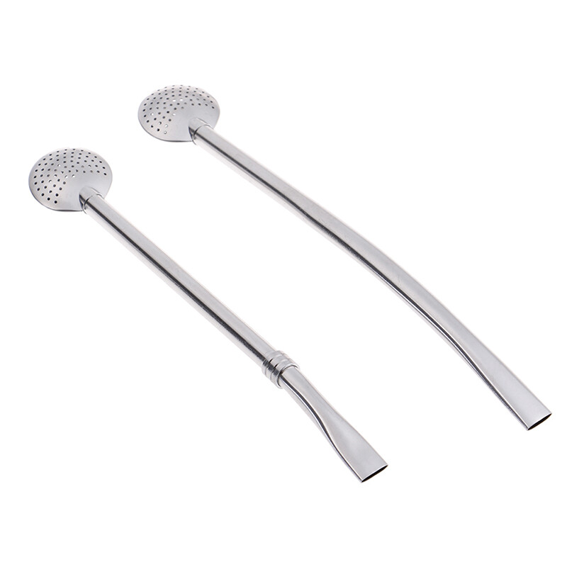 Yerba Mate Straw Tea Drinking Bombillas Filter Tubes Stainless Steel ...