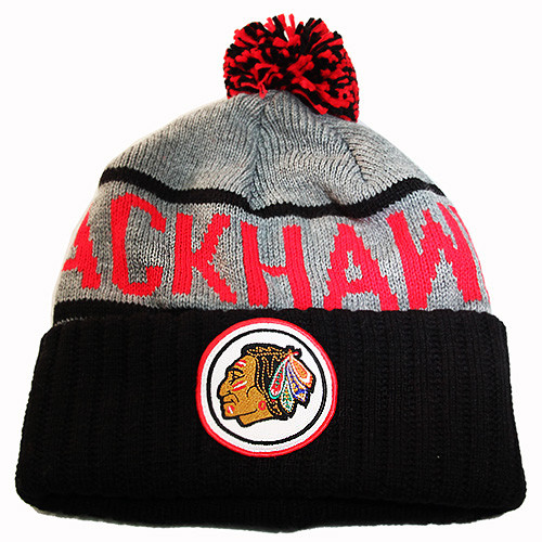 Mitchell & Ness NBA / NHL Cuffed Knit Pom Beanie Winter Hat Team Skully ...